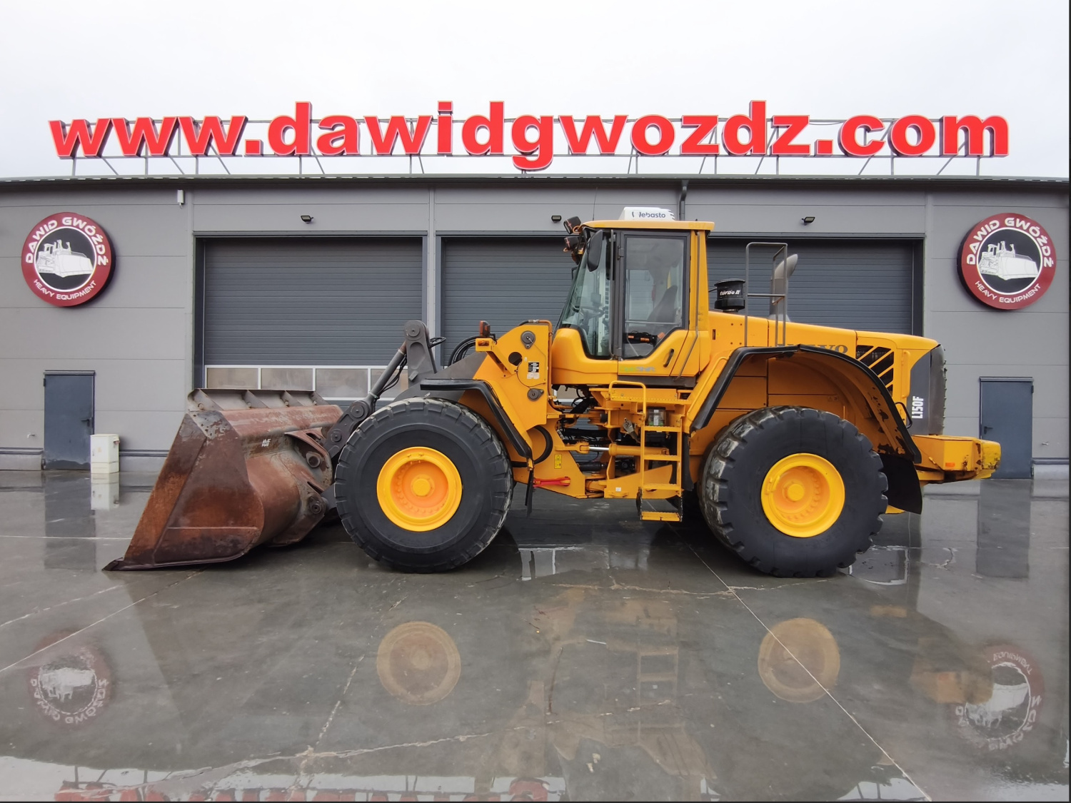 Dawid Gwóźdź - Maszyny budowlane - VOLVO L150F
