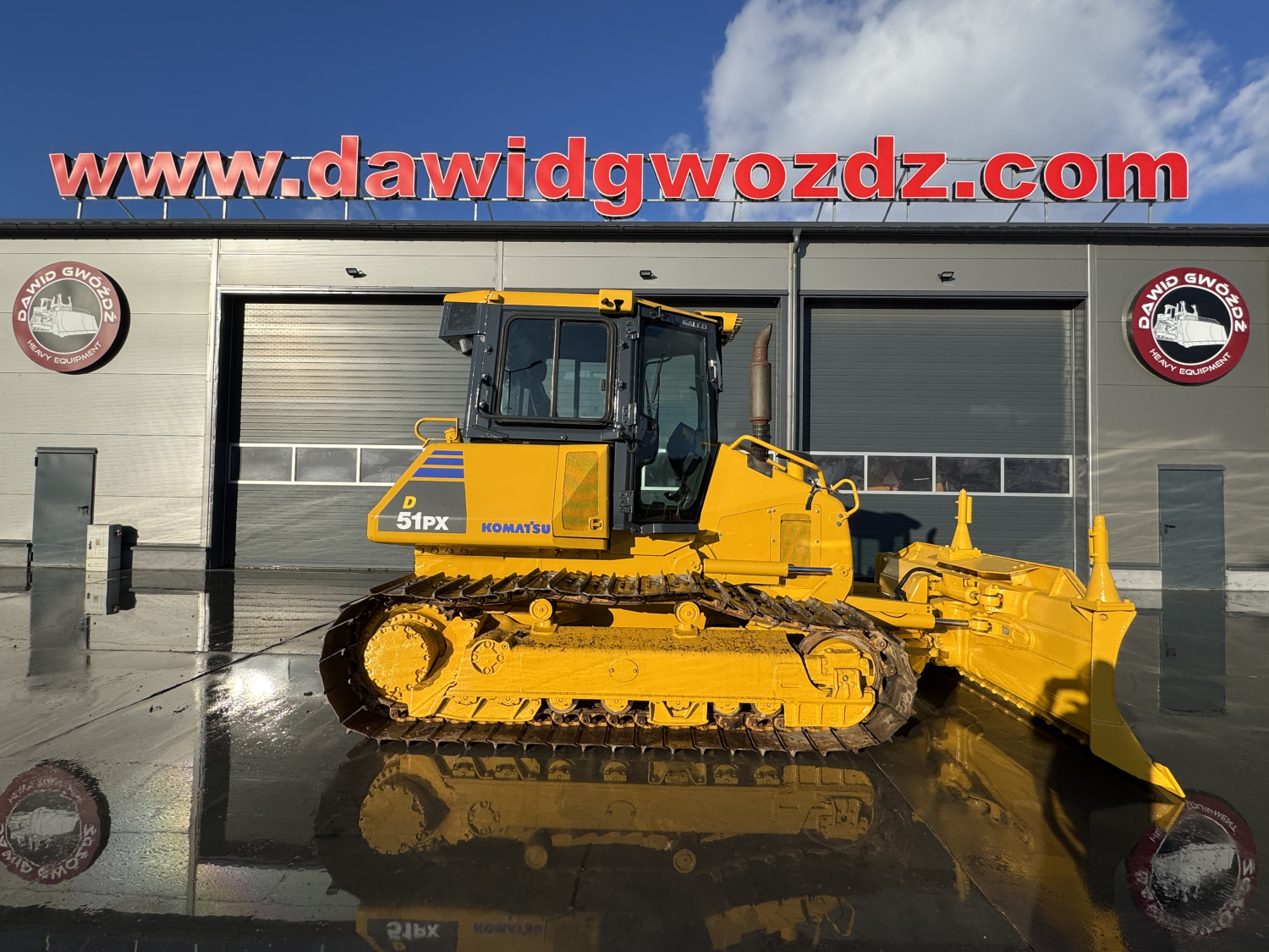 Dawid Gwóźdź - Maszyny budowlane - KOMATSU D51PX-22