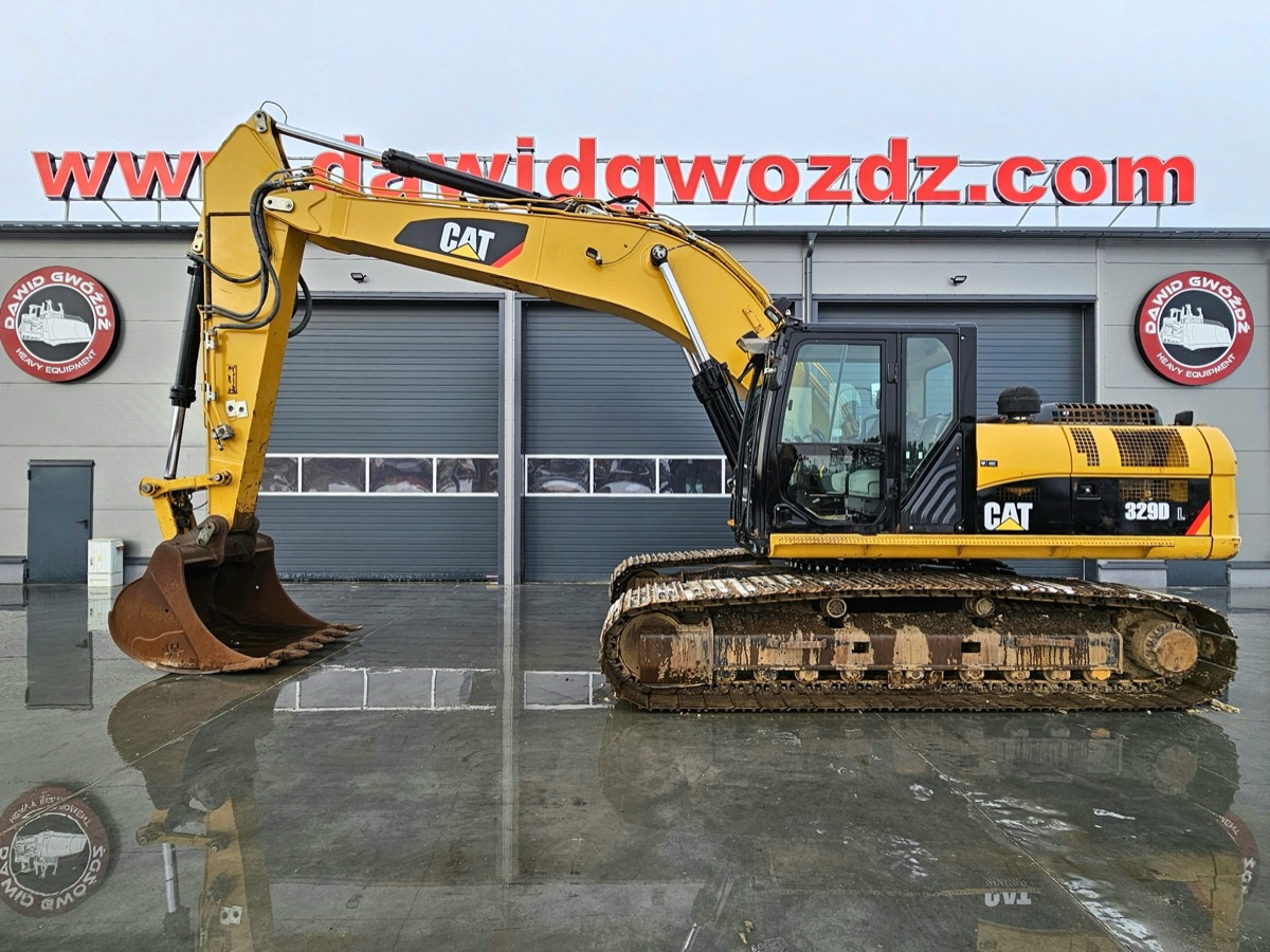 Dawid Gwóźdź - Maszyny budowlane - CATERPILLAR 329DL