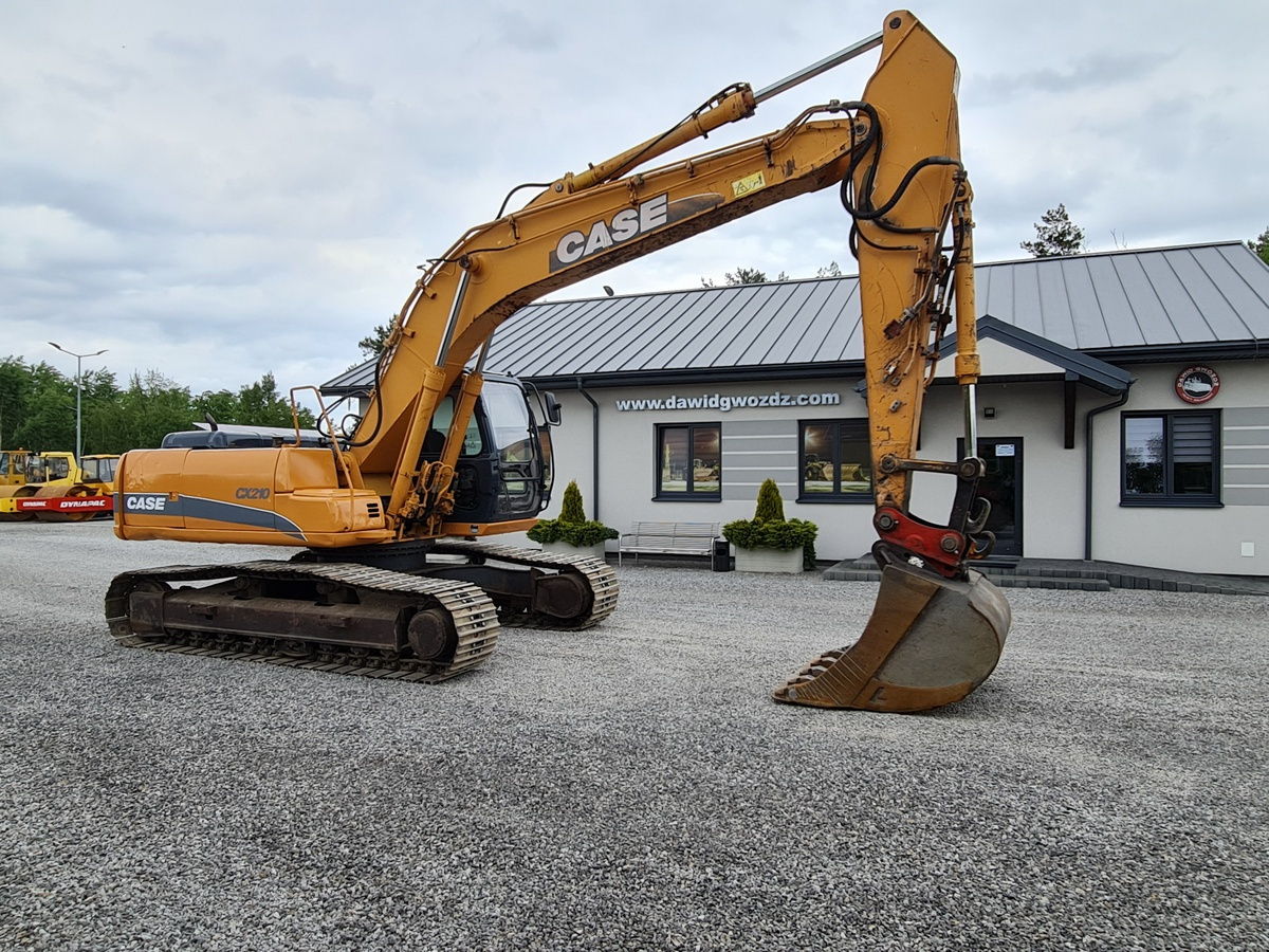 Dawid Gwóźdź - Maszyny budowlane - CASE CX210