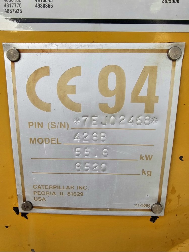 Dawid Gwóźdź - Maszyny budowlane - CATERPILLAR 428B